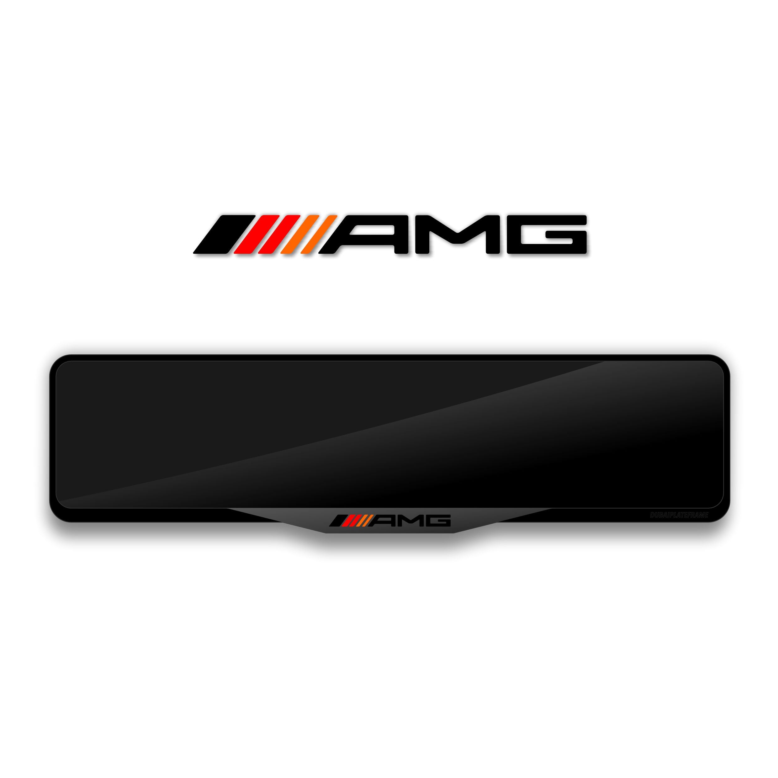 MERCEDES-BENZ AMG GERMANY STYLE – Dubai PlateFrame - OZGEDESIGN